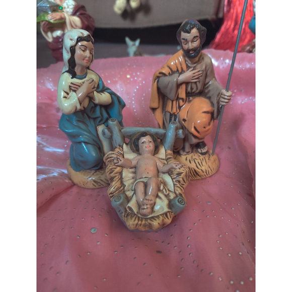 Atlantic Mold | Holiday | Vintage Atlantic Mold Hand Painted Ceramic 7 ...